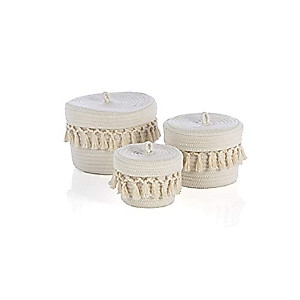 Shiraleah Assorted Set of 3 Round Dharma Organizer Baskets