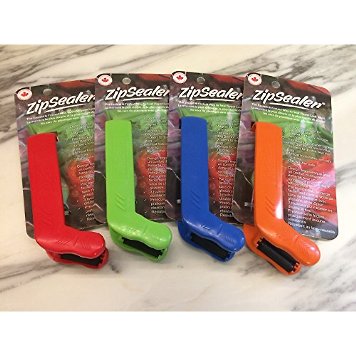 ZipSealer- The Original Zipper Lock Bag Sealer. The Easiest & Fastest Way To Seal Zipper Lock & Zip Top Bags. Patented. (Green)