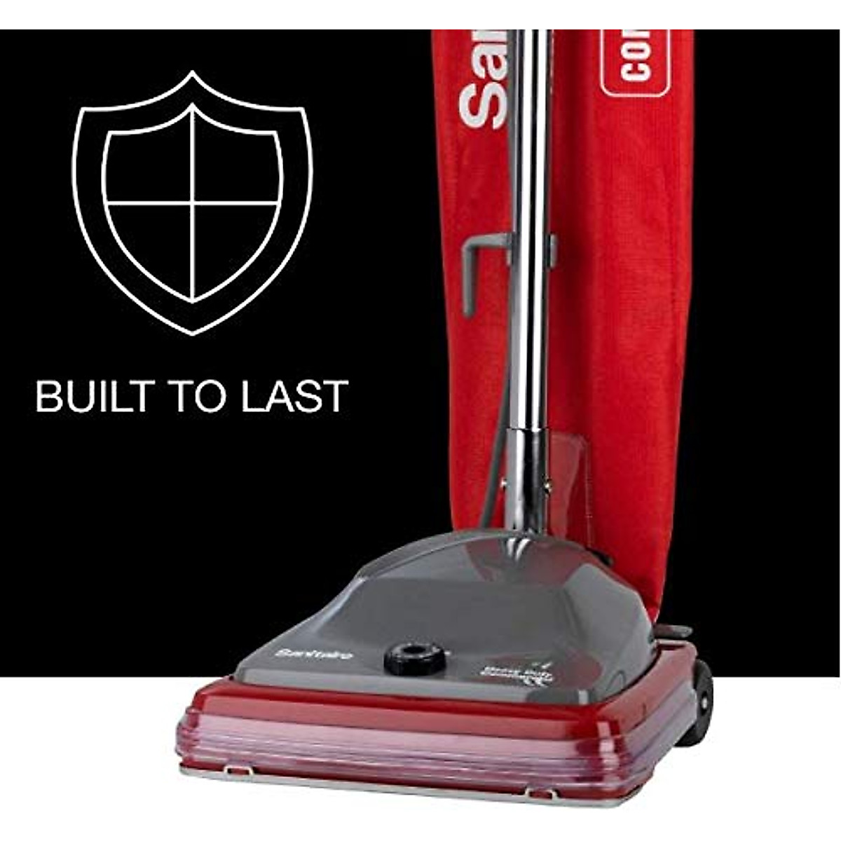 Sanitaire TRADITION Upright Commercial Bagged Vacuum, SC684G Red