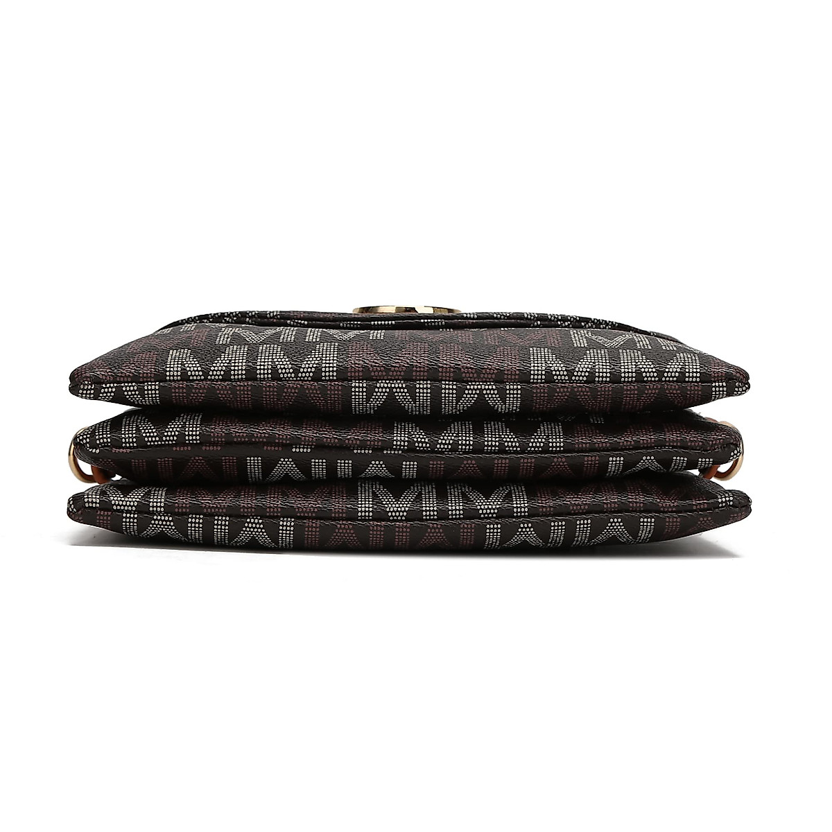 MKF Collection Crossbody Bag for Women Wristlet Strap, Vegan Leather Shoulder Bag Handbag Purse by Mia K