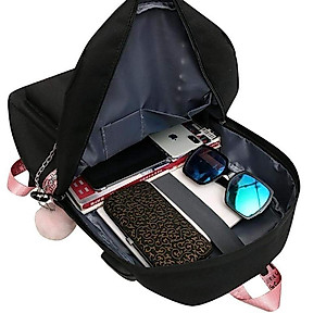 Alikpop USB Backpack Jimin Suga Jin Taehyung V Jungkook Korean Casual Backpack Daypack Laptop Bag College Bag Book Bag School Bag