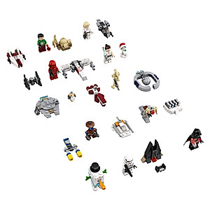 LEGO Star Wars 2020 Advent Calendar 75279 Building Kit for Kids, Fun Calendar with Star Wars Buildable Toys Plus Code to Unlock Character in Star Wars: The Skywalker Saga Game (311 Pieces)