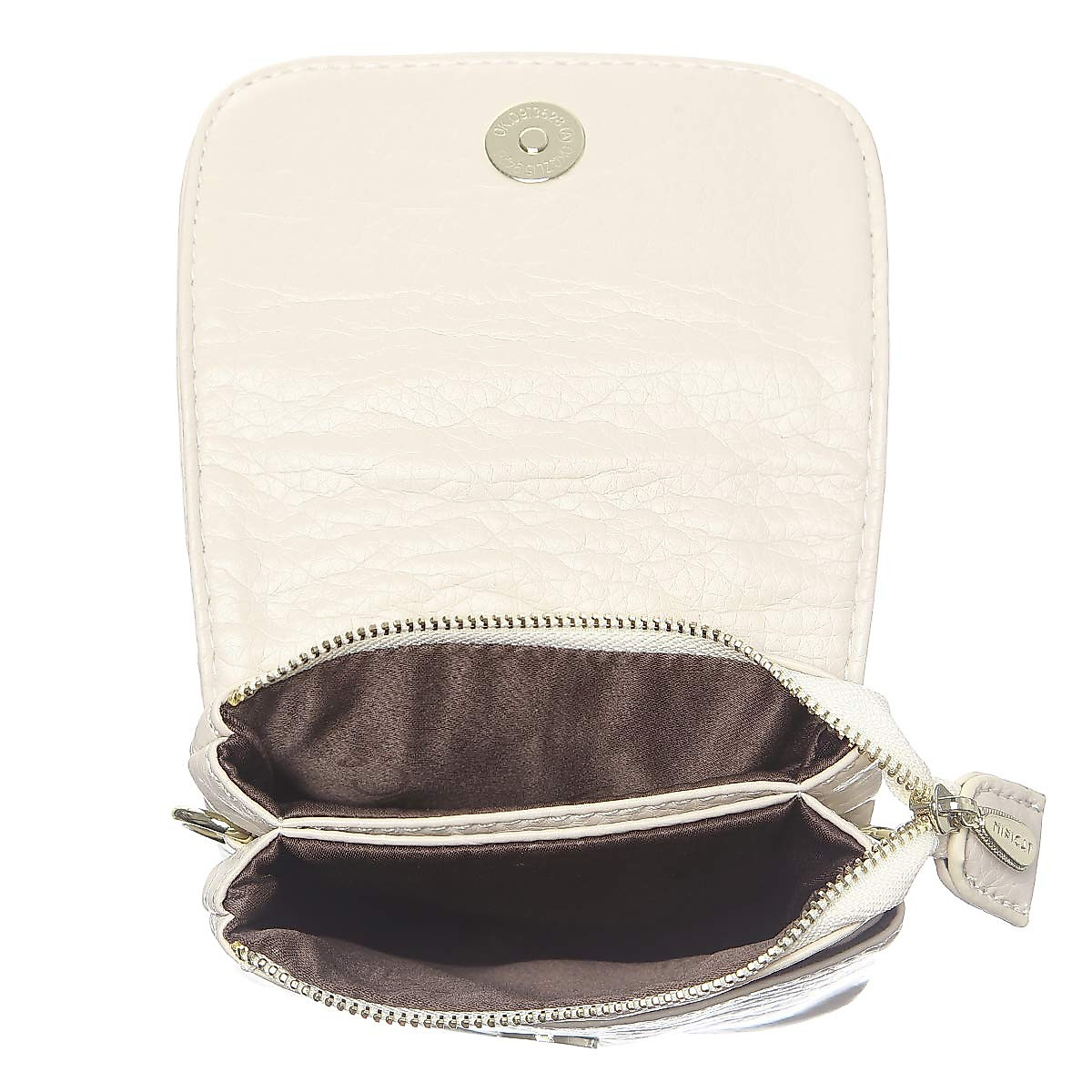 MINICAT Roomy Pockets Small Crossbody Bags Cell Phone Wallet Purses for Women(Beige)