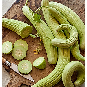 Burpee 'Suyo Long' Cucumber Seeds, 30 Non-GMO seeds, Heirloom