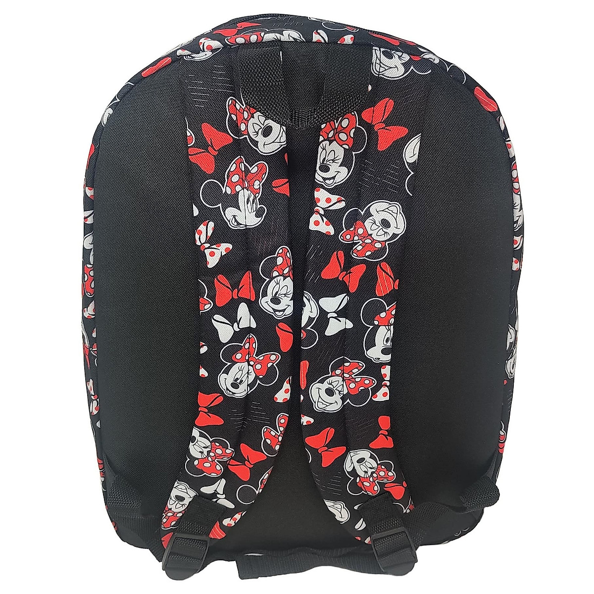 Disney Minnie Mouse 16" Backpack Front Pocket All Over Print School Bag