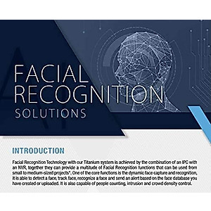 HDView Facial Recognition 16 Channel 4K NVR, 16 PoE Ports, NDAA Compliant, Smart Intelligent Analytics, 16 Channel Audio, Up to 8MP IP Camera, Smart Search