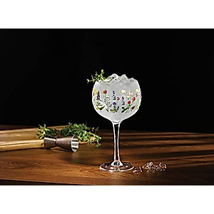 Ginology Wildflowers Copa Glass