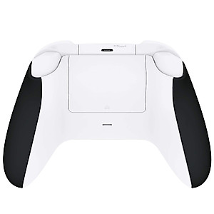 eXtremeRate Controller Grip for Xbox Series X & S, Black Soft Touch Comfortable Left Right Side Rails, Replacement Parts Handles Rear Shell for Xbox Core Wireless Controller [Controller Excluded]