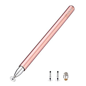 Stylus Pens for iPad, CCIVV Capacitive Pen High Sensitivity and Fine Point, Compatible for iPhone iPad Pro, Mini, Air, Surface and Android Tablets (Rosegold)