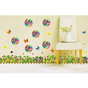 You are Awesome Sticker 2 inch Kudos Appreciation Stickers Colorful You Make a Difference Labels for Healthcare,Nurses,Gratitude Volunteers Nurses Teacher Business 500 pcs per roll