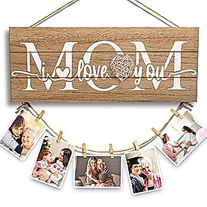 Gifts for Mom Christmas Gifts for Mom Birthday Gifts for Mom New Mom Gifts for Women Mothers Day Gifts for Mom Grandma Wife Auntie Unique Mom Birthday Gifts from Daughter Son Kids Husband Photo Holder