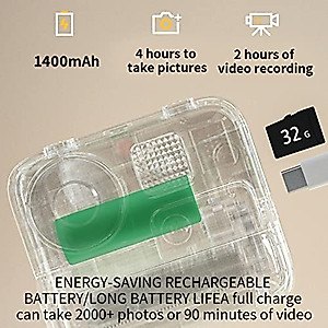 xiaoguozi Print Digital Camera for Kids,1080P Video Recording,12MP Original Photo Shooting,1080P Rechargeable Kids Camera with 2.0-inch IPS Screen, Thermal Printing Video Camera