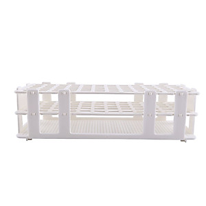 1pc Plastic Test Tube Rack 60 Holes Holder Storage Stand 3 Layers 16mm Hole Detachable for Lab 25 x 10.6 x 6.5cm
