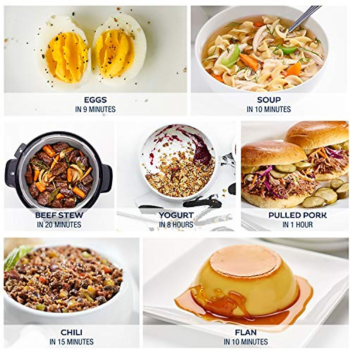 Zavor LUX LCD 6 Quart Programmable Electric Multi-Cooker: Pressure Cooker, Slow Cooker, Rice Cooker, Yogurt Maker, Steamer and more - Stainless Steel (ZSELL02)