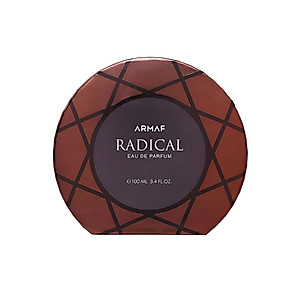 Armaf Radical Brown for Men Eau de Parfum Spray, 3.4 Ounce