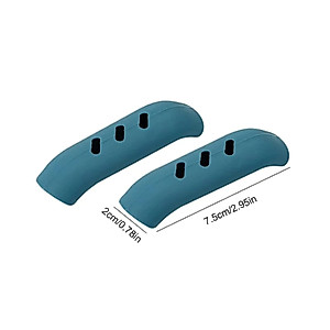 IVBUT Silicone Anti-Scald Pot Handle Cover,Cubierta De Aislamiento De Mango De Olla De Silicona Antiquemaduras,Assist Handle Holder for Any Metal Pan. (A,8PCS)