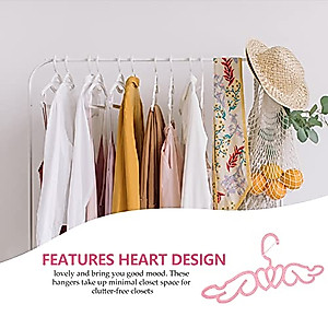 Drying Rack Clothing Metal Pants Hangers 5Pcs Clothes Hangers Anti- Hanger Windproof Clothes Hangers Pant Hanger Wings Shaped Heavy Duty Garment Rack Kids Hangers