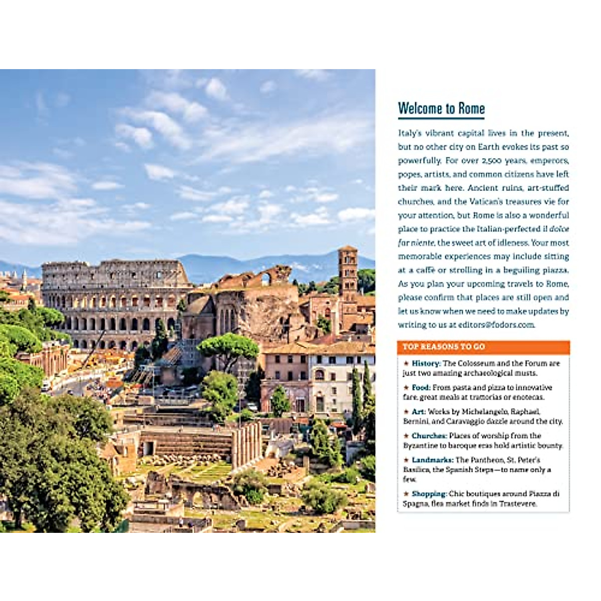 Fodor's Rome (Full-color Travel Guide)