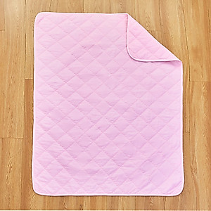 Pink Quilted Toddler Bedding Set 4 Pieces Summer Toddler Bed Quilt Set Includes Toddler Size Bedspread, Flat Sheet, Fitted Sheet and Pillowcase