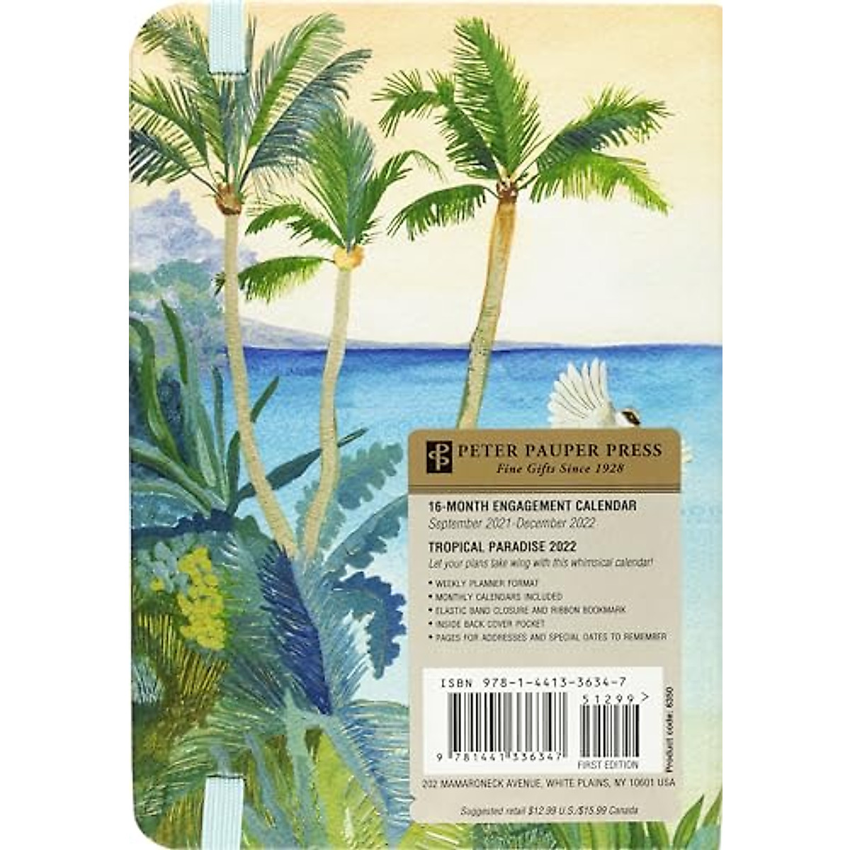 2022 Tropical Paradise Weekly Planner (16-Month Engagement Calendar)