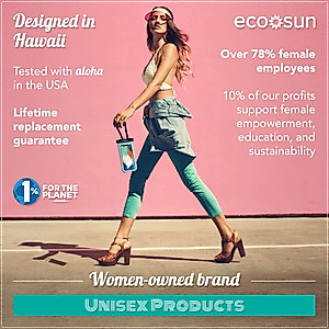 Eco Sun Waterproof Phone Pouch (2-Pack) — Designed in Hawaii — Case Fits All iPhones (incl. 15 Pro Max), Samsung Galaxy S24 & More Blue/Pink