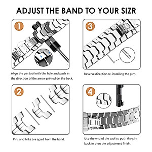 CHANCHY Titanium Band for Apple Watch Ultra 2 Band 49mm, Durable Lightweight Titanium Metal Strap for Apple Watch Series 10 9 8 7 SE2 SE 6 5 4 Ultra Ultra 2 Men (Titanium Edition, 49mm 46mm 45mm 44mm)
