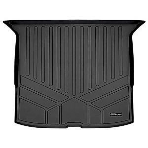 MAXLINER All Weather Custom Cargo Liner Trunk Floor Mat Black Compatible with 2019-2022 Honda Passport