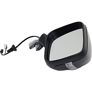 Kool-Vue Mirror Driver Side Compatible with 2007-2012 Hyundai Santa Fe Power Glass - HY1320153