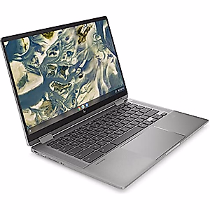 HP Chromebook x360-14c-cc0010ca 14" 2-1 FHD Touchscreen IPS Backlit, Intel Core i3-1115G4, 8GB RAM, 128GB SSD, Mineral Silver, French Canadian Keyboard, ChromeOS (Renewed)