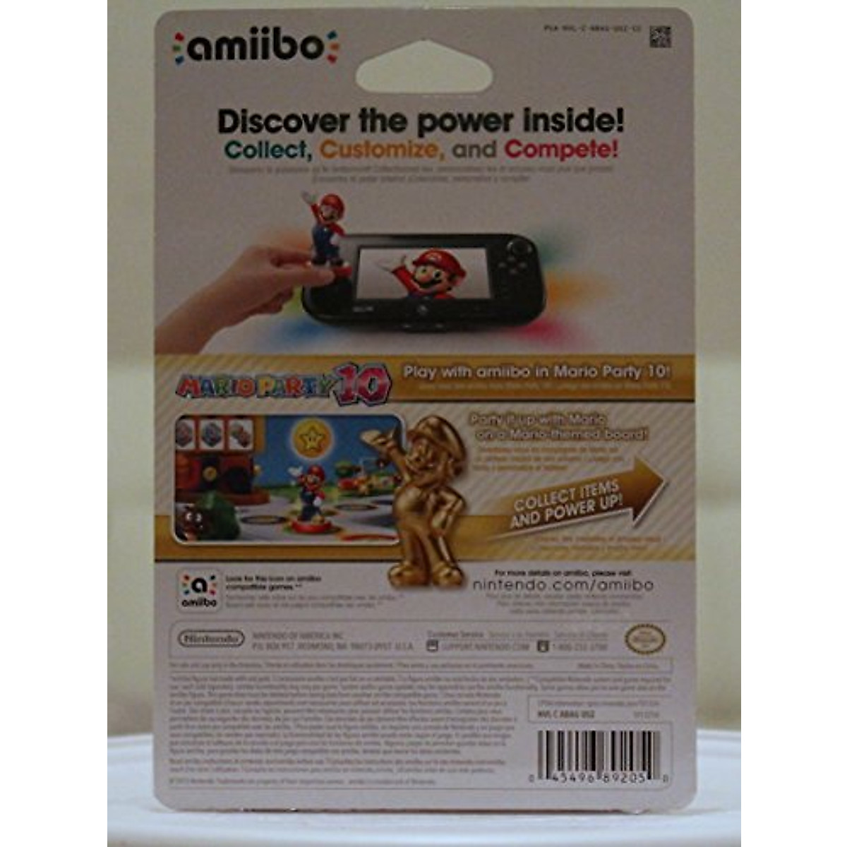 Mario - Gold Amiibo (Super Mario Bros Series)