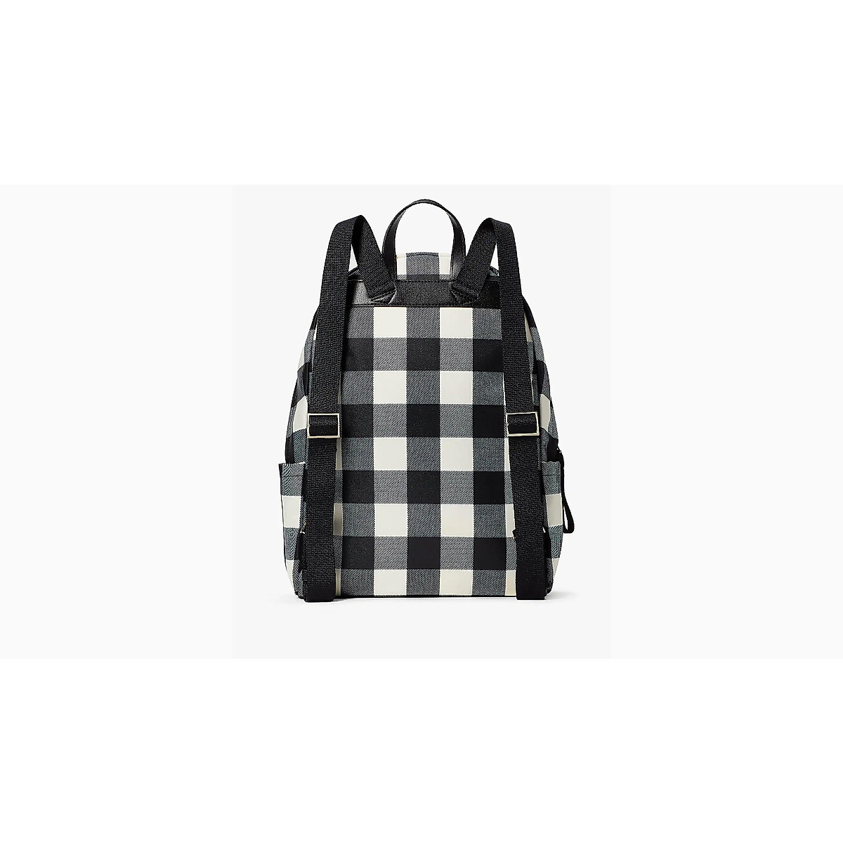 Kate Spade New York Chelsea Large Backpack (Black Plaid)