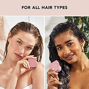 Kitsch Castor Oil Shampoo Bar for Hair Growth | Vegan & All Natural Solid Shampoo | Made in USA | Hydrating & Moisturizing Bar Shampoo for Dull & Dry Hair | Strengthens Hair | Paraben Free, 3.2oz