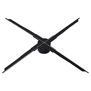 3D Hologram Fan Projector, 65CM 3D Hologram Advertising Display LED Fan with 2000 x 576 Hi-Resolution, 574 LED Beads & 16G Memory Card, Hologram Fan Advertising Display for Business, Store, Bar(#1)