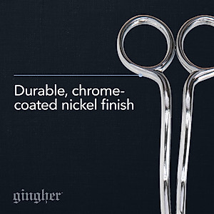 Gingher 6 Inch Double-Curved Machine Embroidery Scissors (01-005866)
