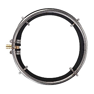 TOPINCN Aquarium Round Air Bubble Diffuser Ring Fish Pond Oxygenation Bubbler Aquarium Aerator Bubble Stone Aquarium Air Stone Disc for Aquarium and Fish Tank(15cm)