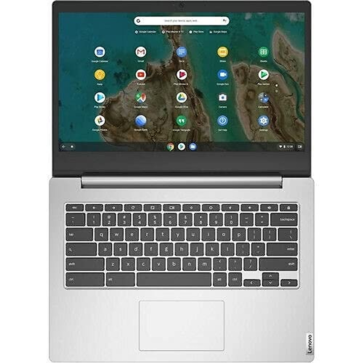 Lenovo Chromebook 3 14IGL05 14" 4GB 64GB Intel Celeron N4020, Platinum Gray (Renewed)