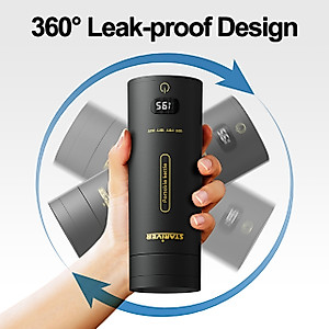 Travel Electric Kettle, Portable Small Electric Kettle for Tea Coffee, Hot Water Kettle with 4 Temperature Controls and Keep-warm, 304 Stainless Steel Auto Shut-Off & Boil Dry Protection