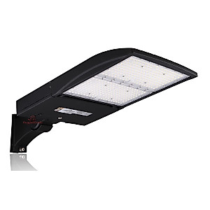 RuggedGrade 42,000 Lumen - 300 watt NextGen III LED Shoebox Lights - Dimmable - with Photocell -ARM Mount