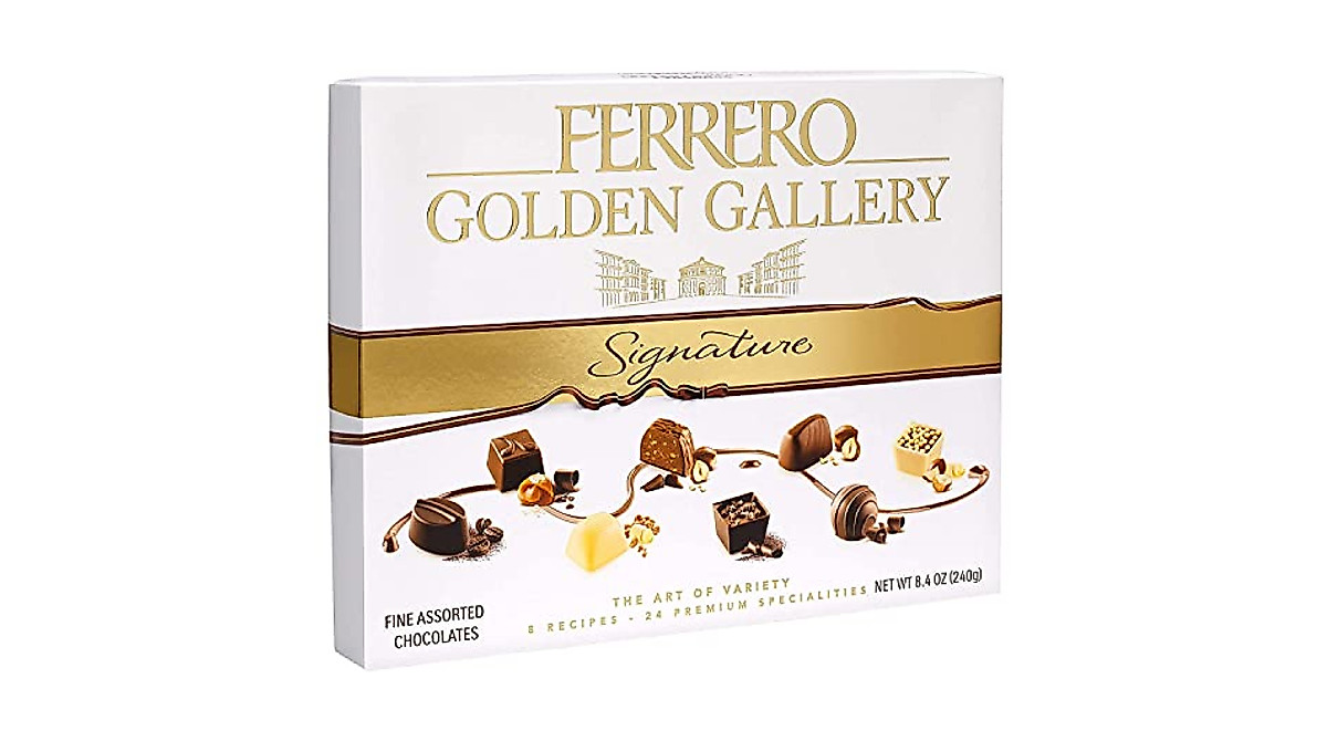 Ferrero Golden Gallery Signature Assorted Chocolates Gift Box — 24 ...