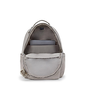 Kipling Women Backpack, Grey Gris