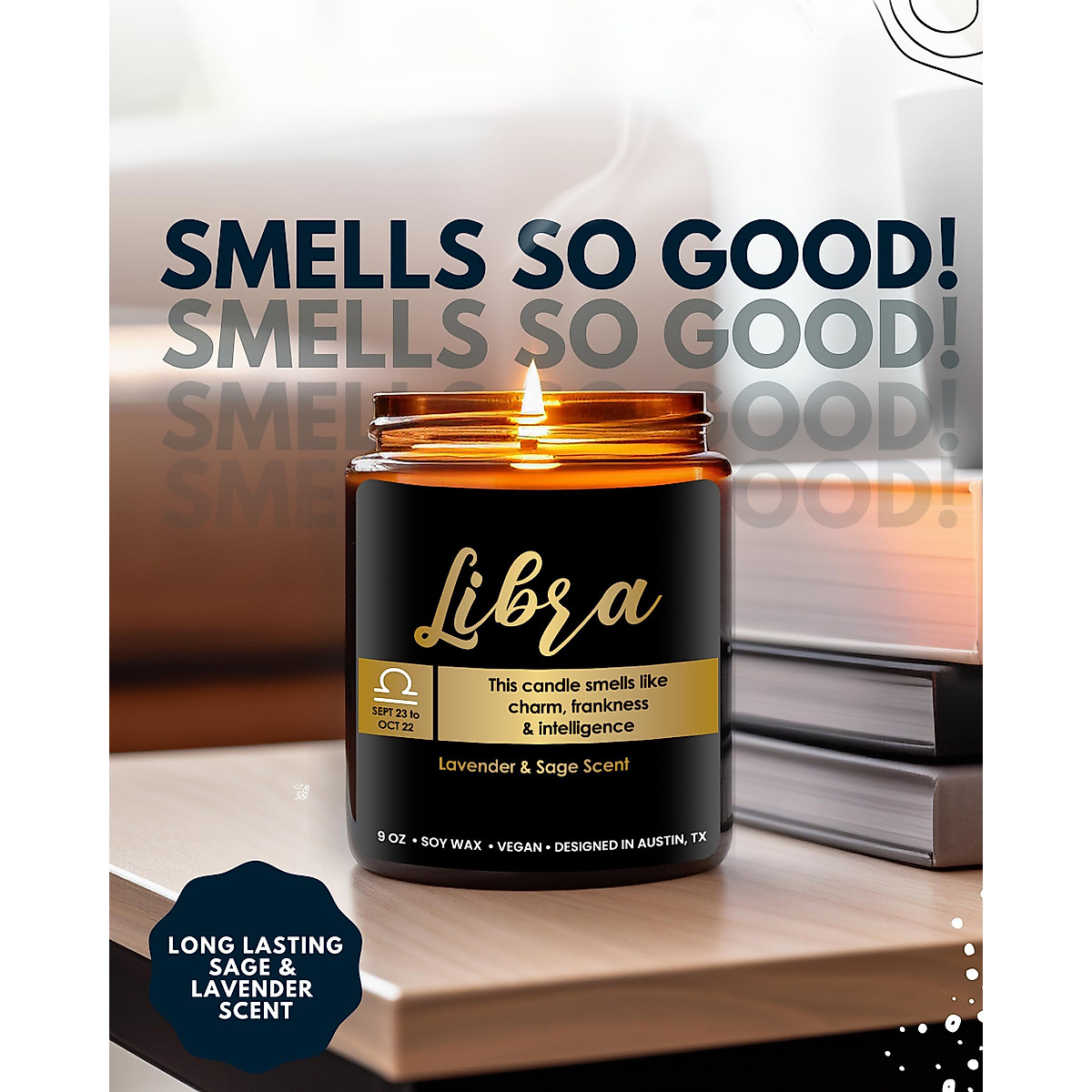 Libra Candle Zodiac, Libra Birthday Gifts for Women & Men, Gifts for A Libra Gifts for Women Zodiac Candles, Astrology Gifts for Women, Zodiac Gifts for Women, Zodiac Sign Gifts for Astrology Lovers