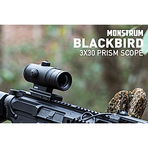 Monstrum Blackbird 3X Prism Scope | Black