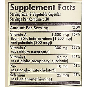 Solgar, Bilberry Ginkgo Eyebright, 60 Count