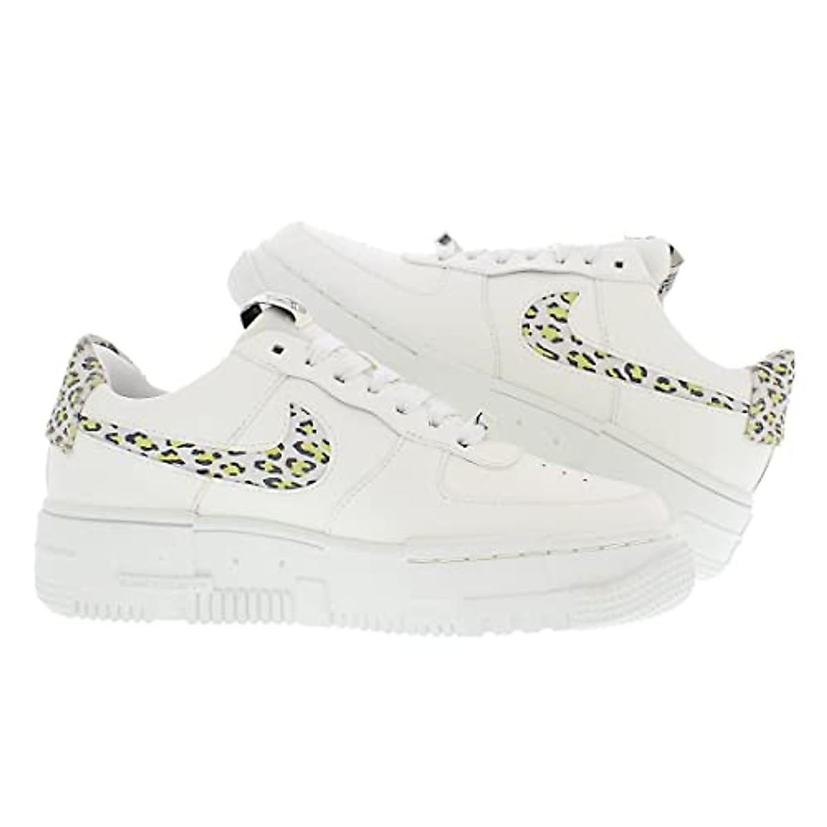 Nike Women Air Force 1 Pixel SE Leopard Print (DH9632-101) (Women, Numeric_9) White