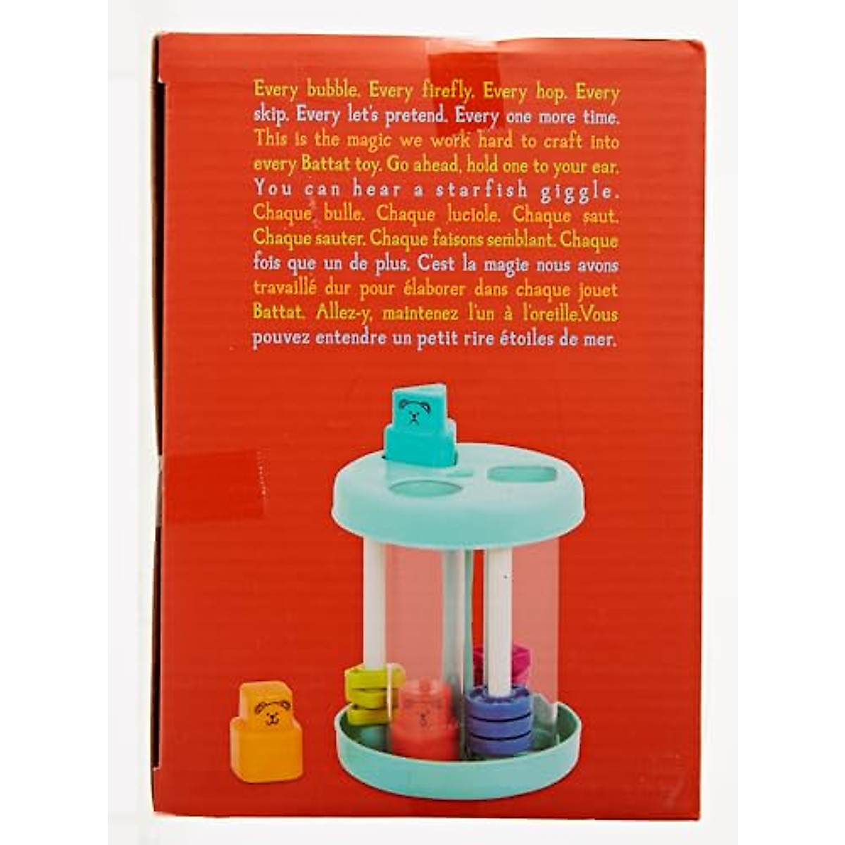 Battat – Shape Sorter – Colorful Sorting Toy – 3 Shapes & Sounds – Educational & Developmental Toy For Toddlers – 18 Months + – Shapes And Sound Sorter