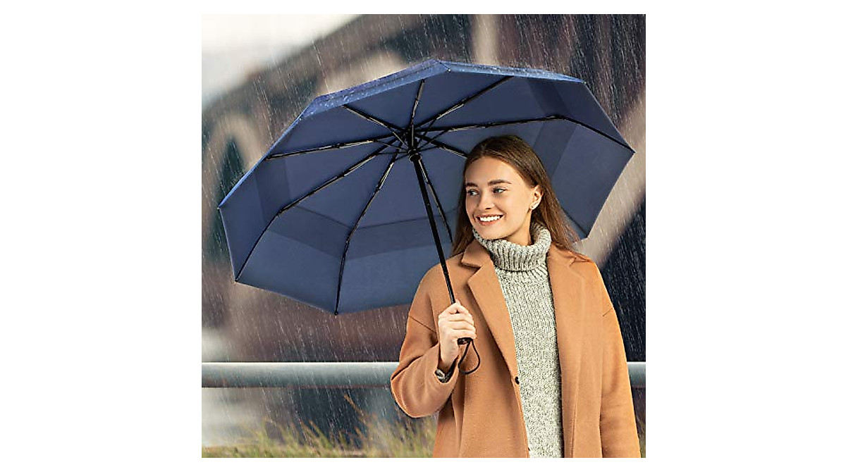 Repel Umbrella: Compact, Windproof Travel Umbrella