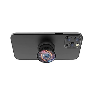 FAB POPS Magnetic Phone Grip with Collapsible AIRPOP Technology and Built in Magnets Made in USA Nebula