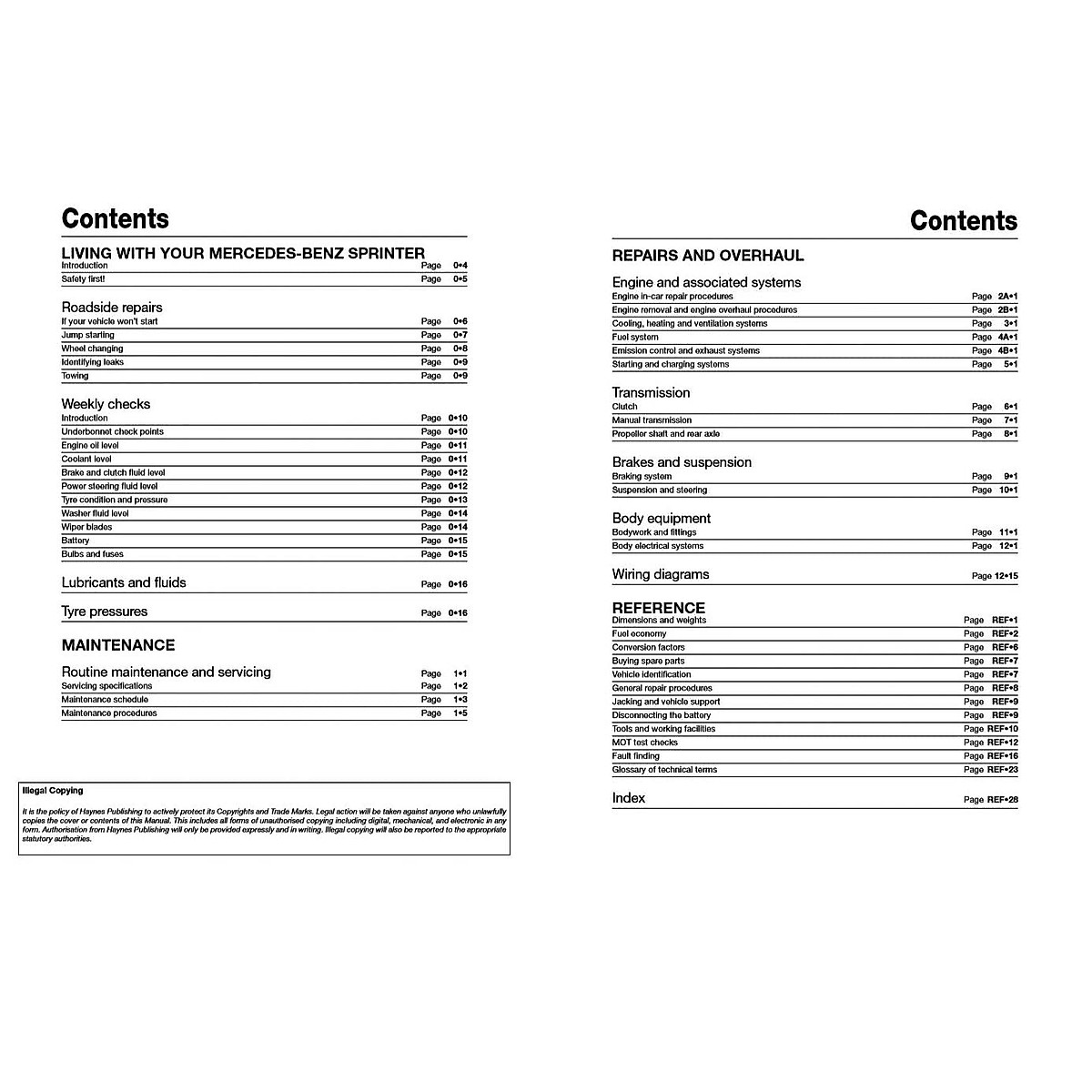 Mercedes-Benz Sprinter Diesel Vans 09-18