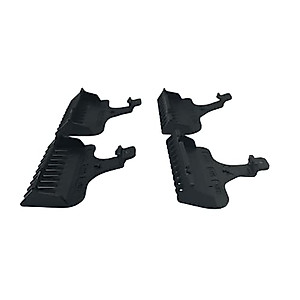 Wall Replacement T Blade Beard Stubble Guard Guide Comb Set 1/16 1/8 3/16 1/4 02144 for Wahl All in One Lithium Ion Trimmer (See Details for Compatible Models)