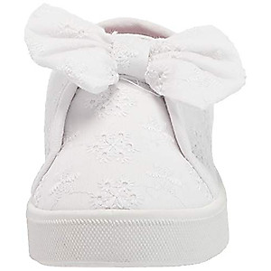 OshKosh B'Gosh Girls Dahlia Sneaker, White, 8 Toddler